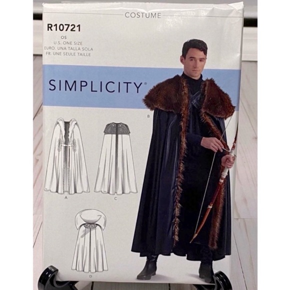 Simplicity | Other | 5 For 25 Simplicity R722 Costume Sewing Pattern ...